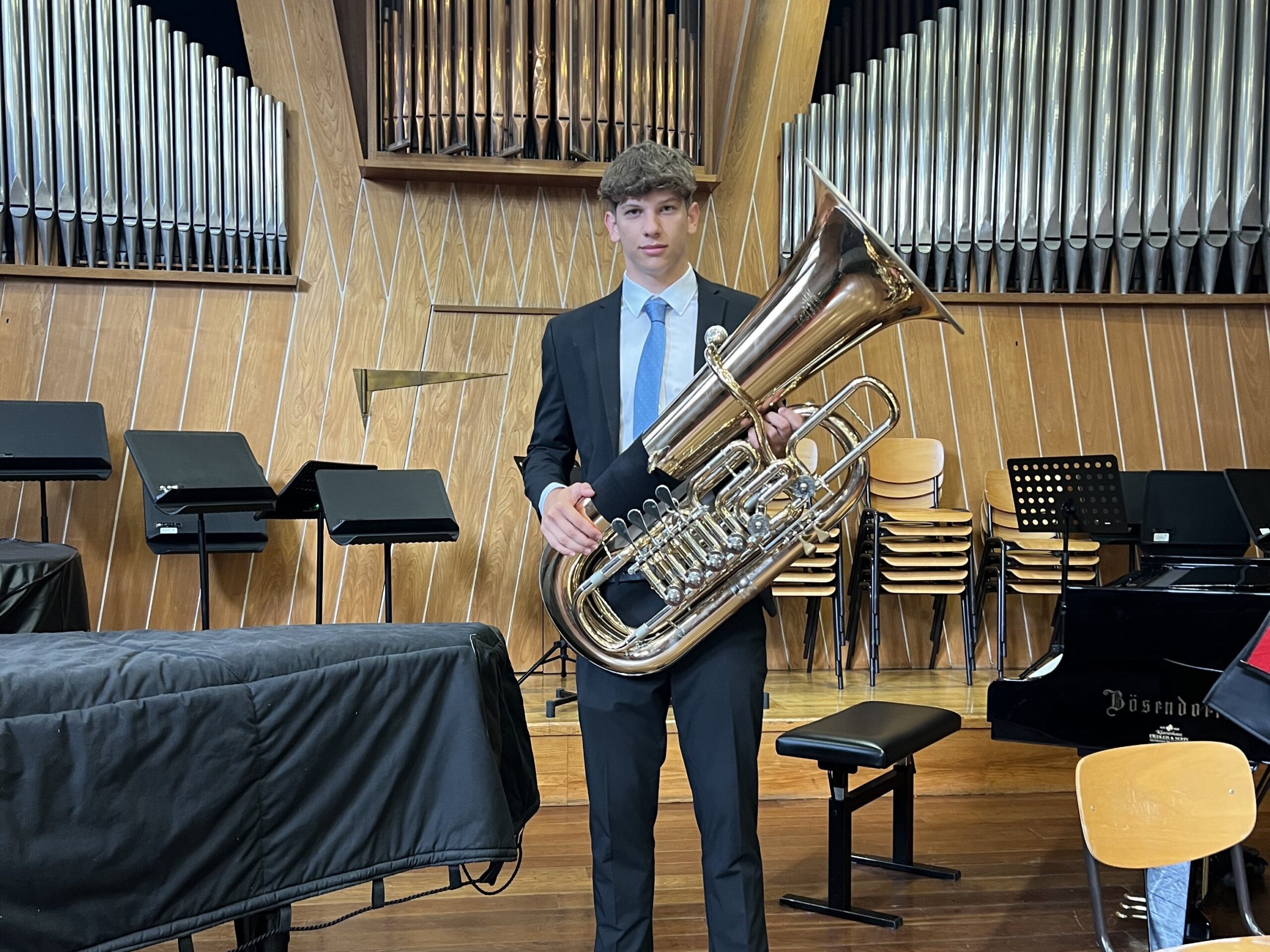 MUM | Auszeichnung für Tubist Christian Konrath - Gemeinde Mooskirchen